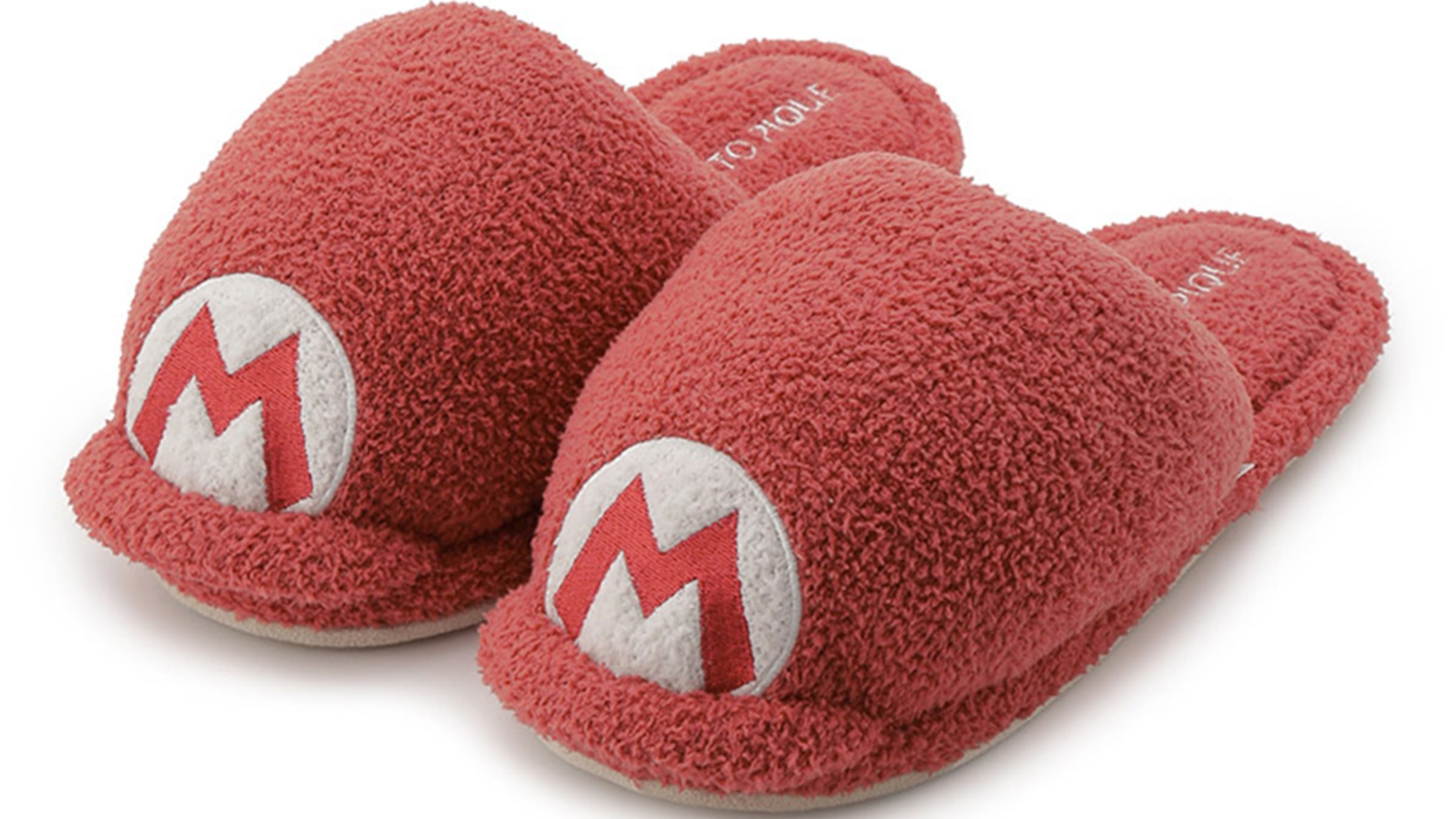 SUPER MARIO™ Baby Moco Mario Motif Room Shoes - Red - Nintendo Official Site